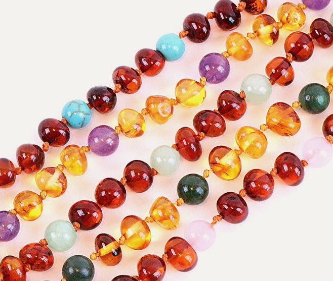 Crystal Gemstone Collection | Amber And Gemstone Jewelry - Amber SOS