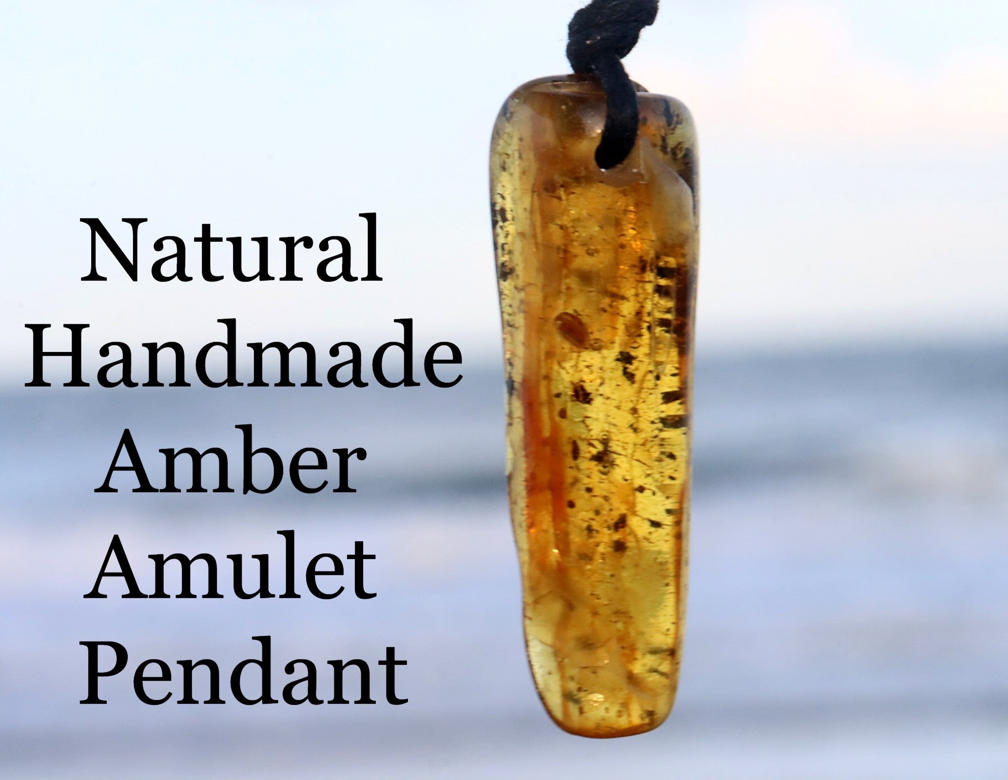 Charming Amber Amulet | Baltic Amber Amulet - Amber SOS